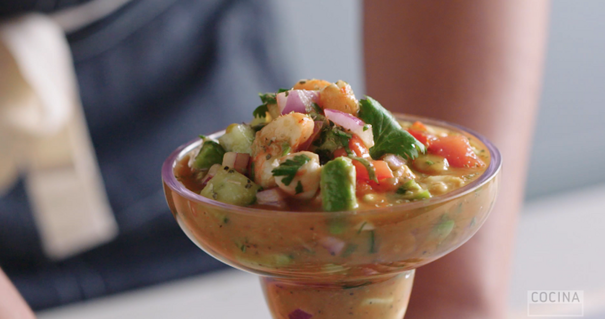 Shrimp Ceviche Cocktail :: Latin Food Recipes and Lifestyle - Cocina