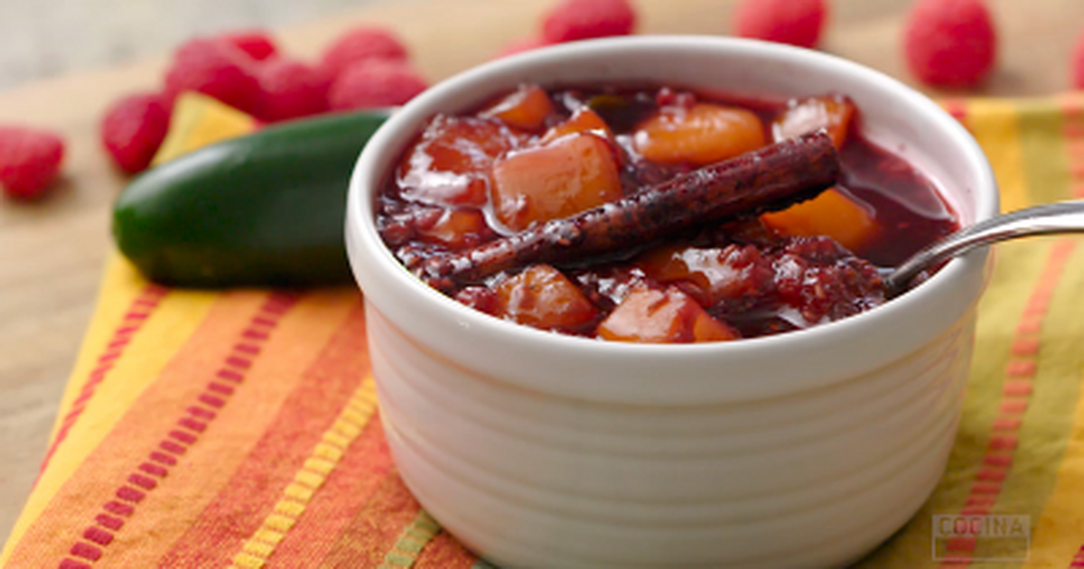 Jamaica-Mango Raspberry Sauce :: Latin Food Recipes and Lifestyle - Cocina